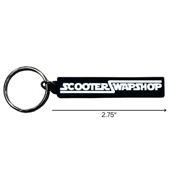 PVC Rubber SSS Keychain - ScooterSwapShop